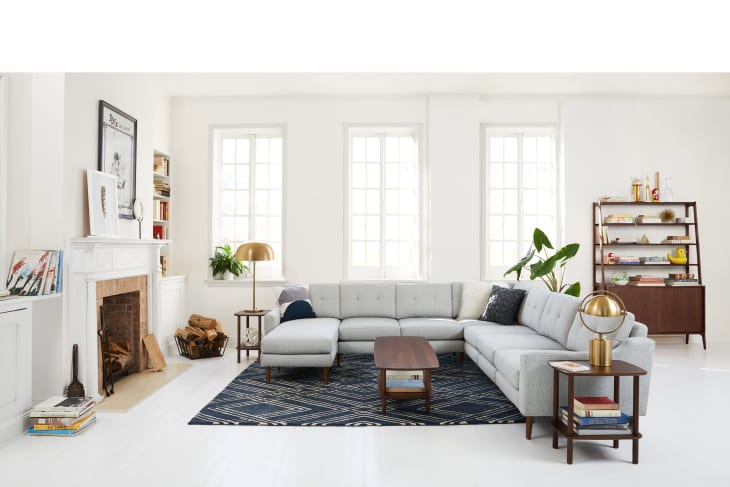 Burrow Nomad Corner Sectional Review It s on Sale Apartment Therapy